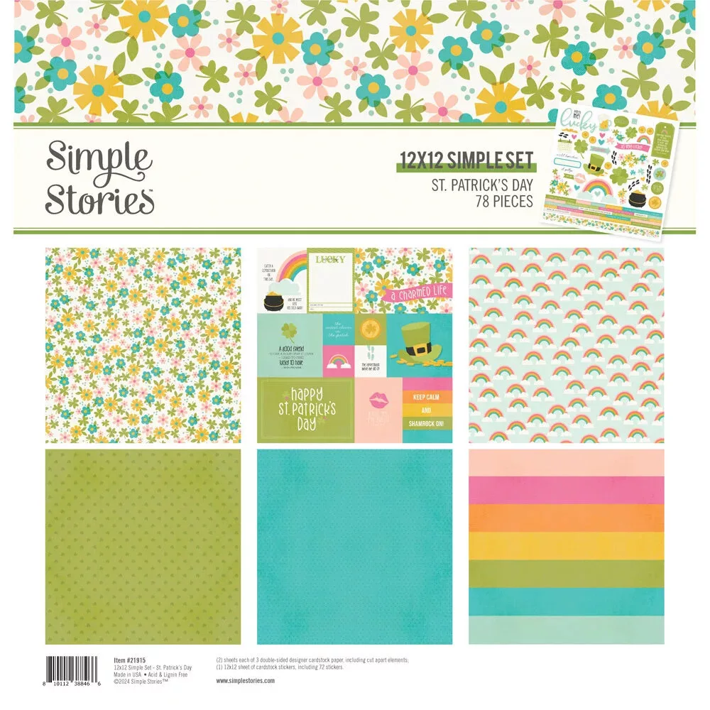 Simple Stories Scrapbook papírkészlet 12" (30 cm) - Col
